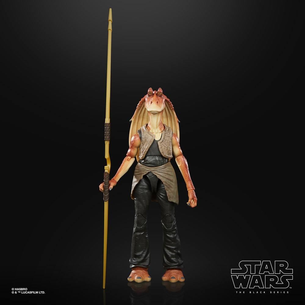 STAR WARS - Jar Jar Binks - Figure 50th Ann Black Series 15cm ...