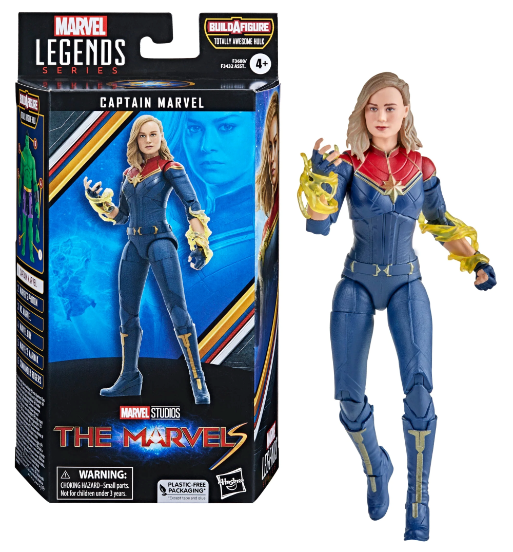 THE MARVELS - Captaine Marvel - Figure Legend Series 15cm : ShopForGeek ...