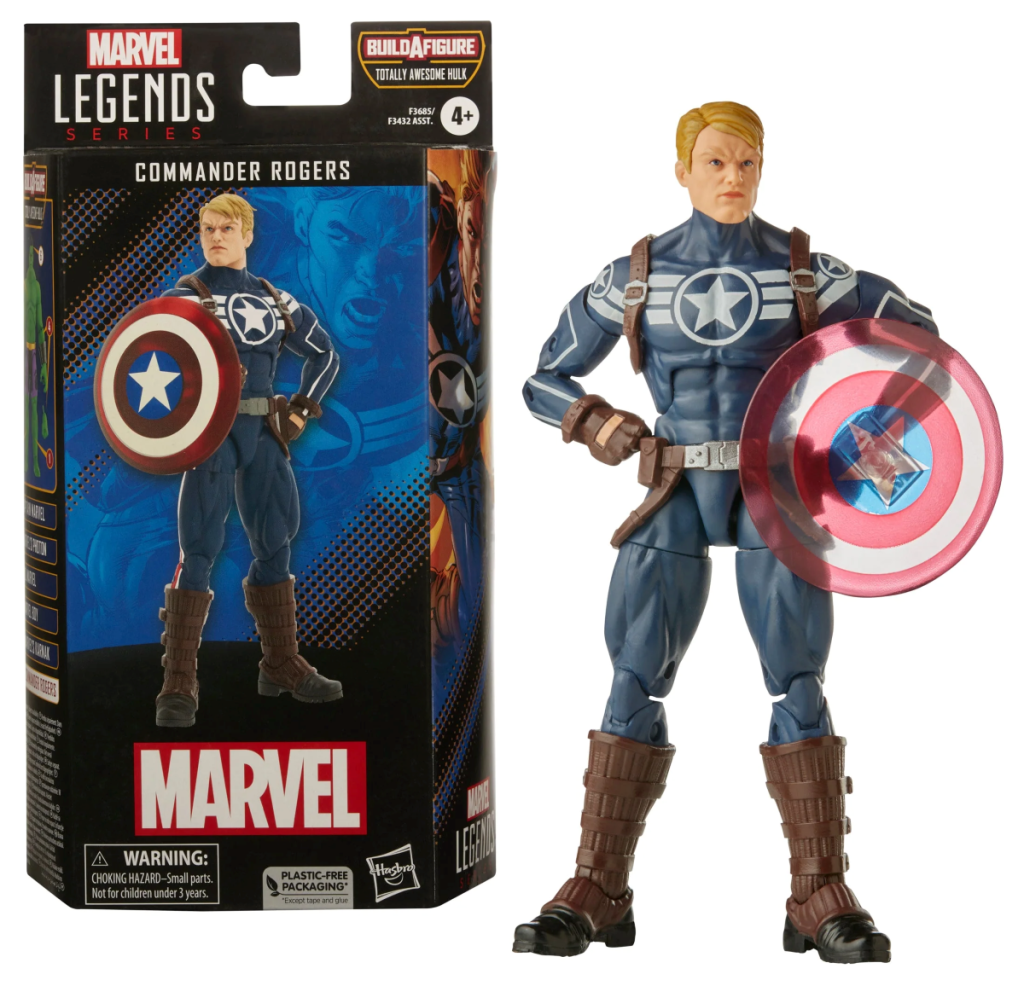 MARVEL - Commander Rogers - Figure Legend Series 15cm : ShopForGeek.com ...