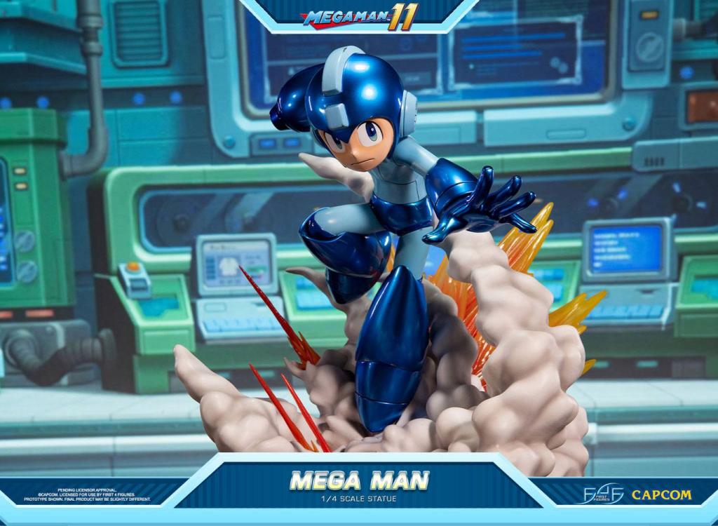 MEGAMAN 11 - Mega Man - Statue 42cm : ShopForGeek.com: Figurines ...