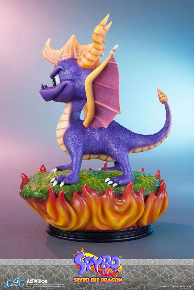 ACTIVISION - Spyro The Dragon Statue - 38cm : ShopForGeek.com: Figurine ...