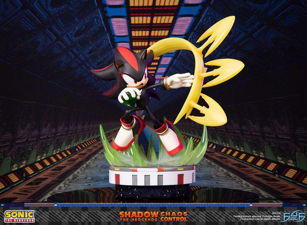 SONIC - Shadow the Hedgehog Chaos Control - Statuette 50cm ...
