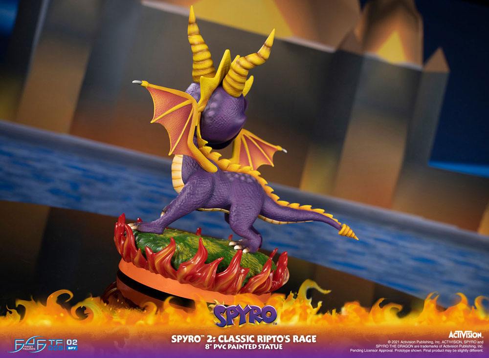 SPYRO 2 - Spyro - Statue 20cm : ShopForGeek.com: Figurines ...