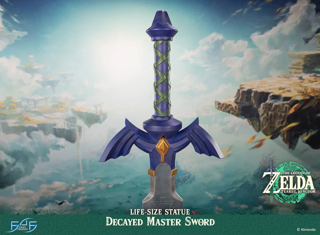 BEMS | ZELDA TEARS OF THE KINGDOM - Decayed Master Sword - Statue 1/1 71cm