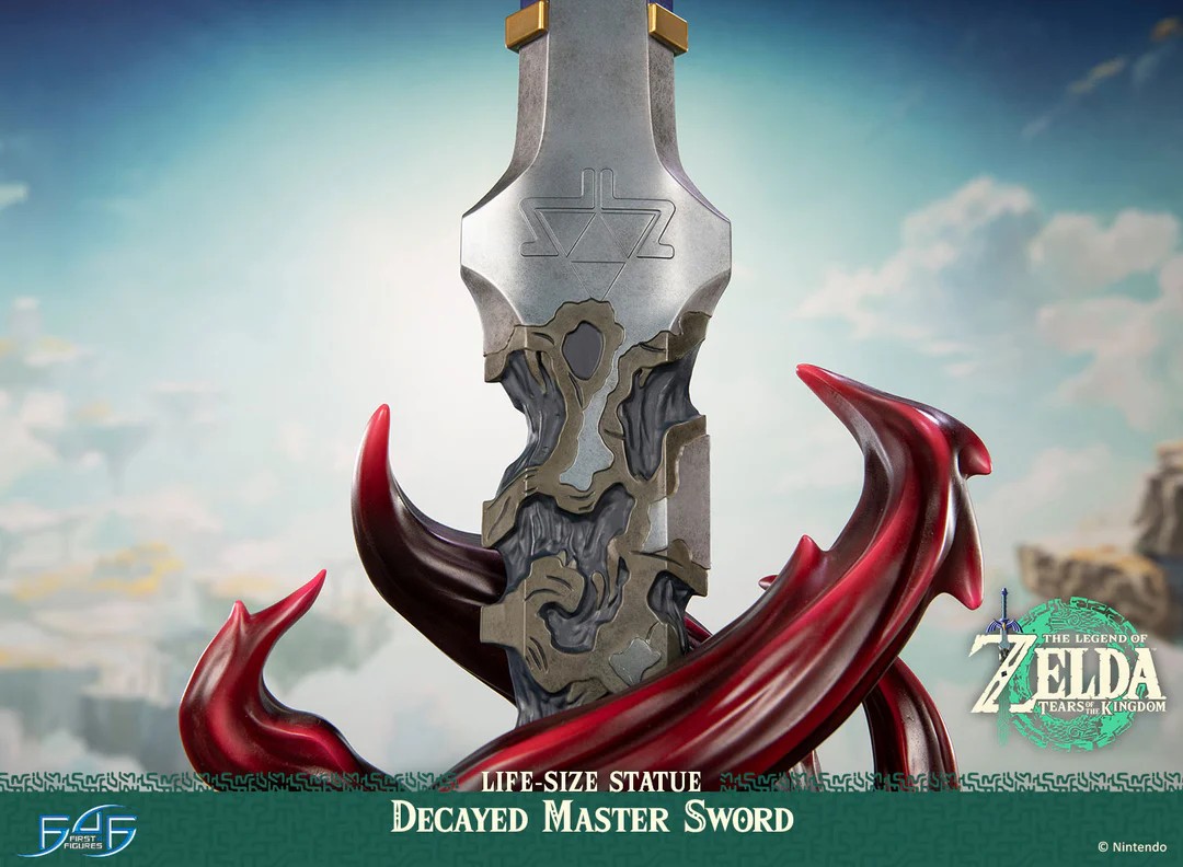 BEMS | ZELDA TEARS OF THE KINGDOM - Decayed Master Sword - Statue 1/1 71cm