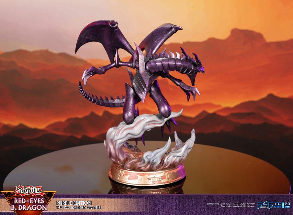 YU-GI-OH! - Dragon mauve aux yeux rouges - Statuette 33cm : ShopForGeek ...
