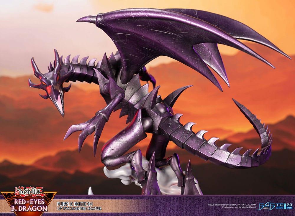YU-GI-OH! - Dragon mauve aux yeux rouges - Statuette 33cm : ShopForGeek ...