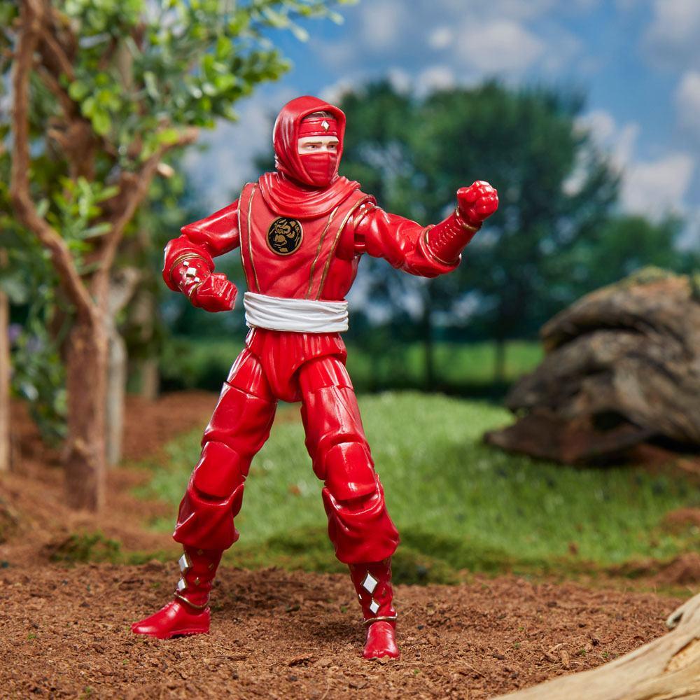 POWER RANGERS - Ninja Red Ranger - Figure Lightning Collection 15cm ...