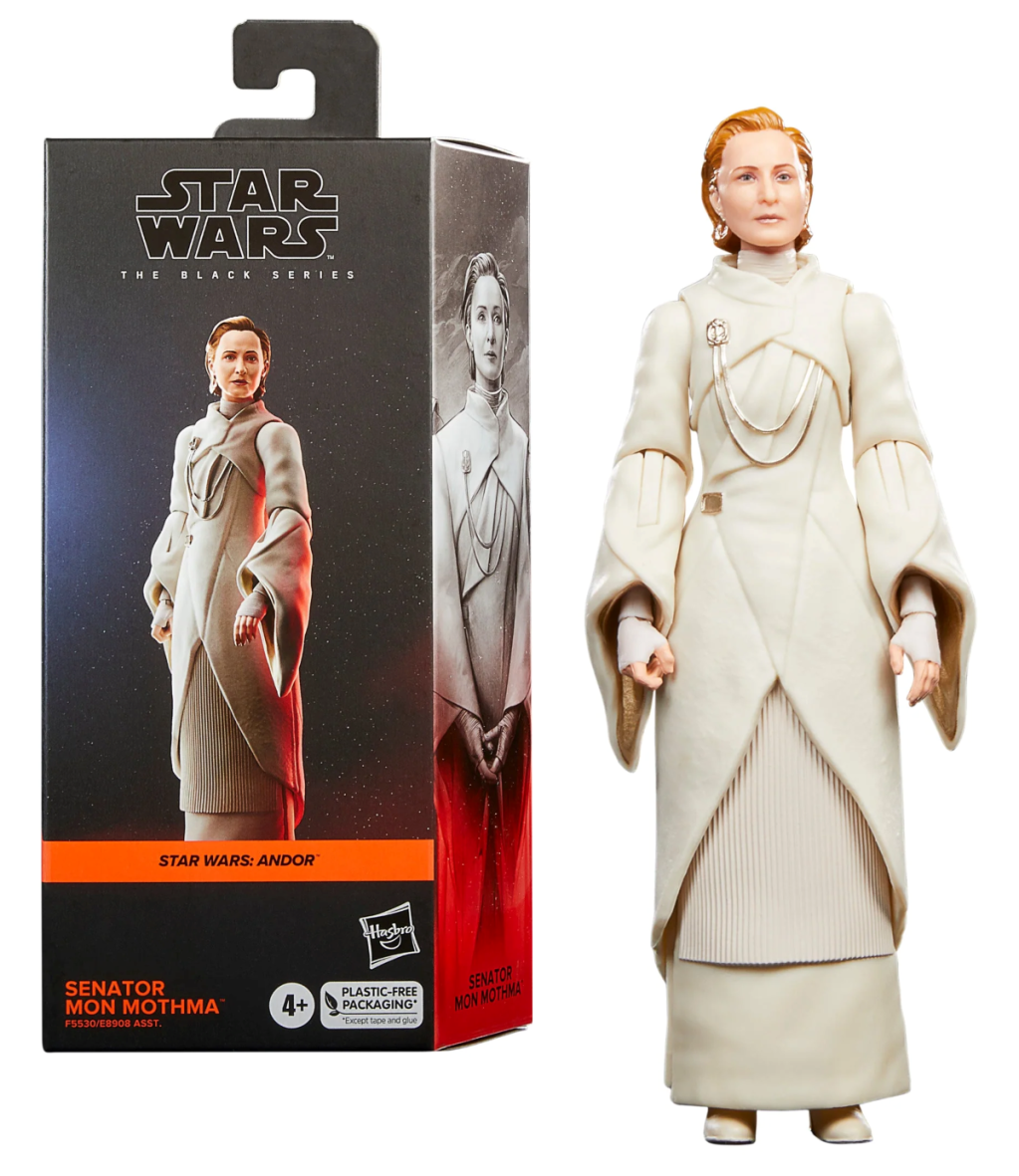 STAR WARS ANDOR - Sénatrice Mon Mothma - Figurine Black Series 15cm ...