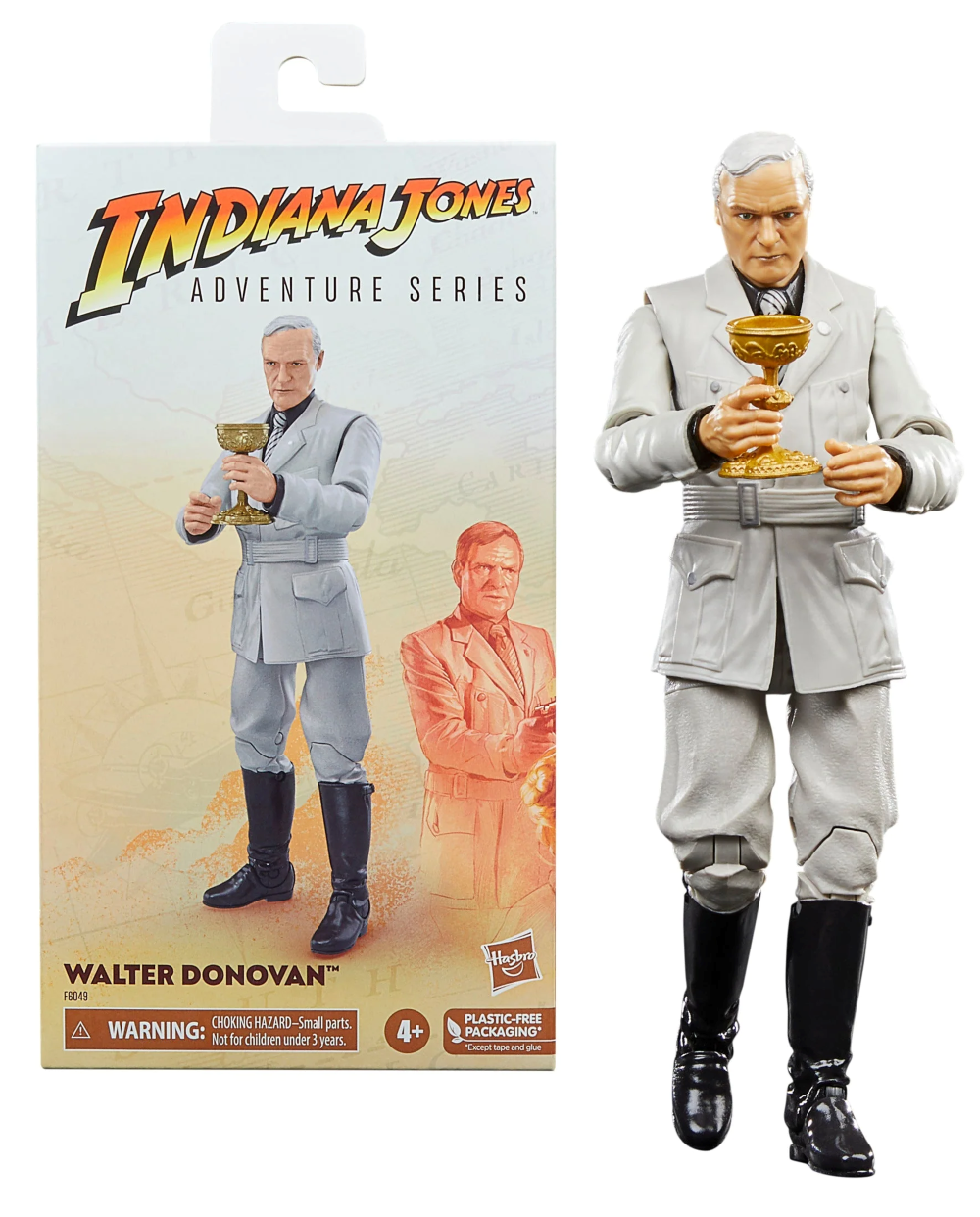 INDIANA JONES 3 - Walter Donovan - Figure Adventure Series 15cm ...