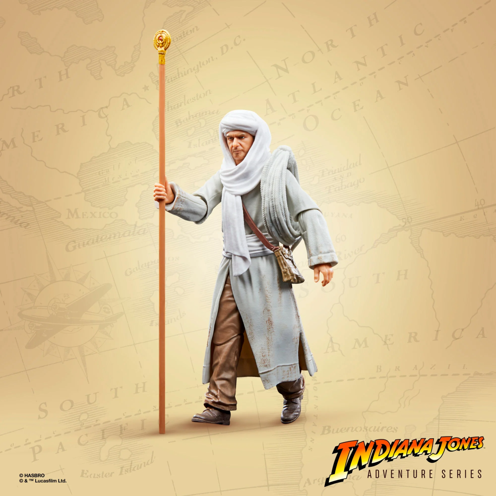 INDIANA JONES 1 - Indiana Jones "Map Room" -Fig. Adventure Series 15cm ...