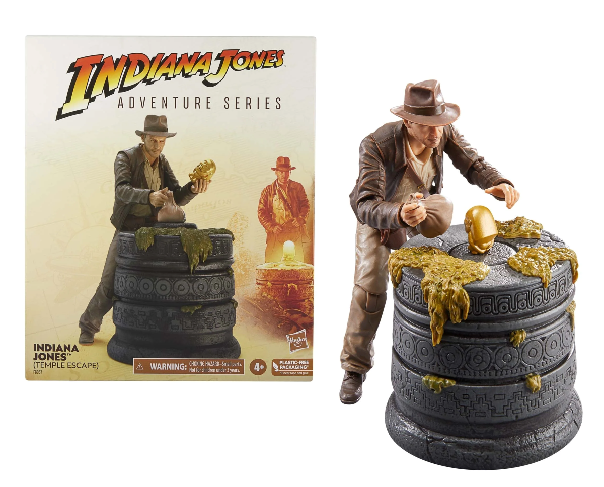 INDIANA JONES 1 - Indiana "Temple Escape" - Fig. Adventure Series 15cm ...