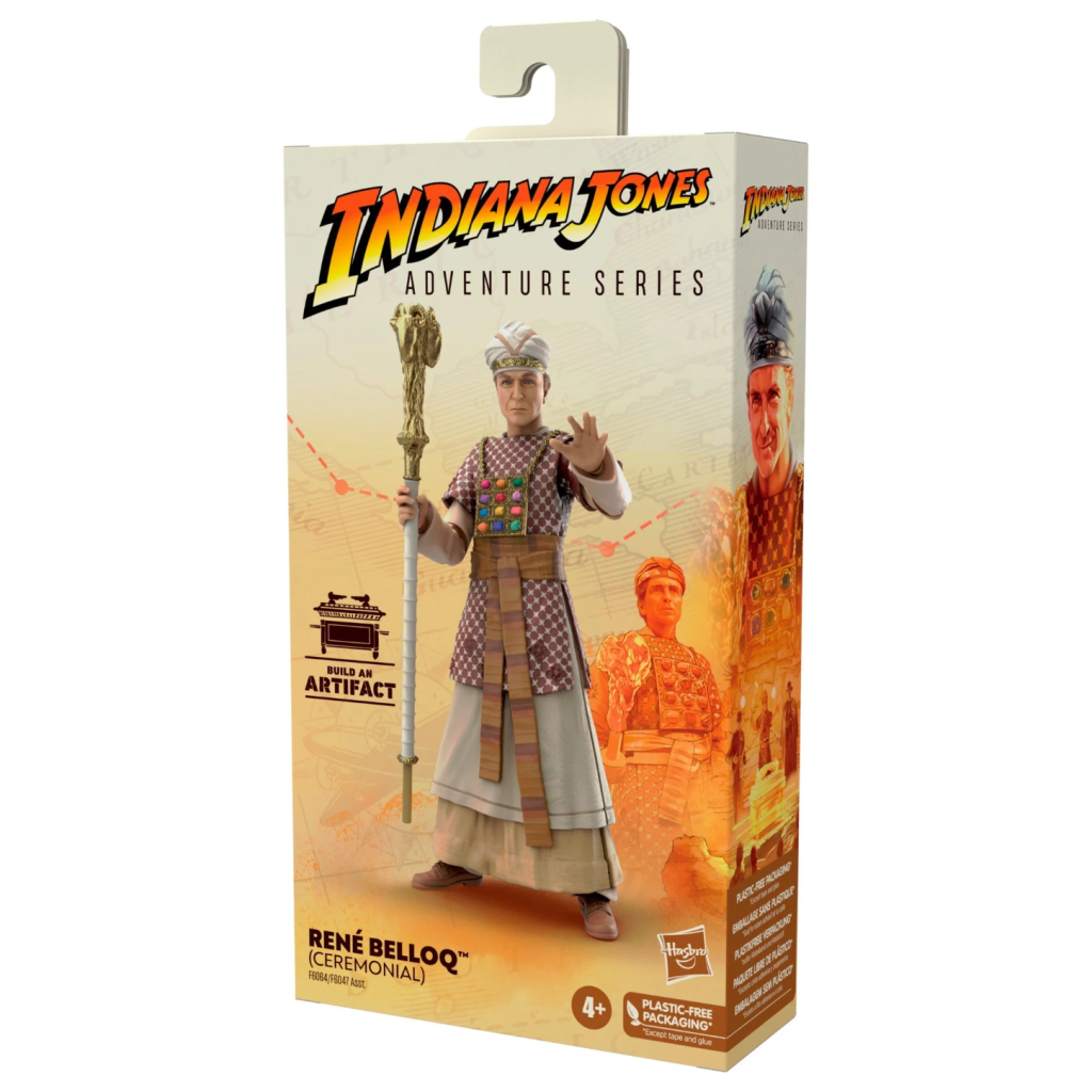 INDIANA JONES 1 - René Belloq "Cérémonial" -Fig. Adventure Series 15cm ...