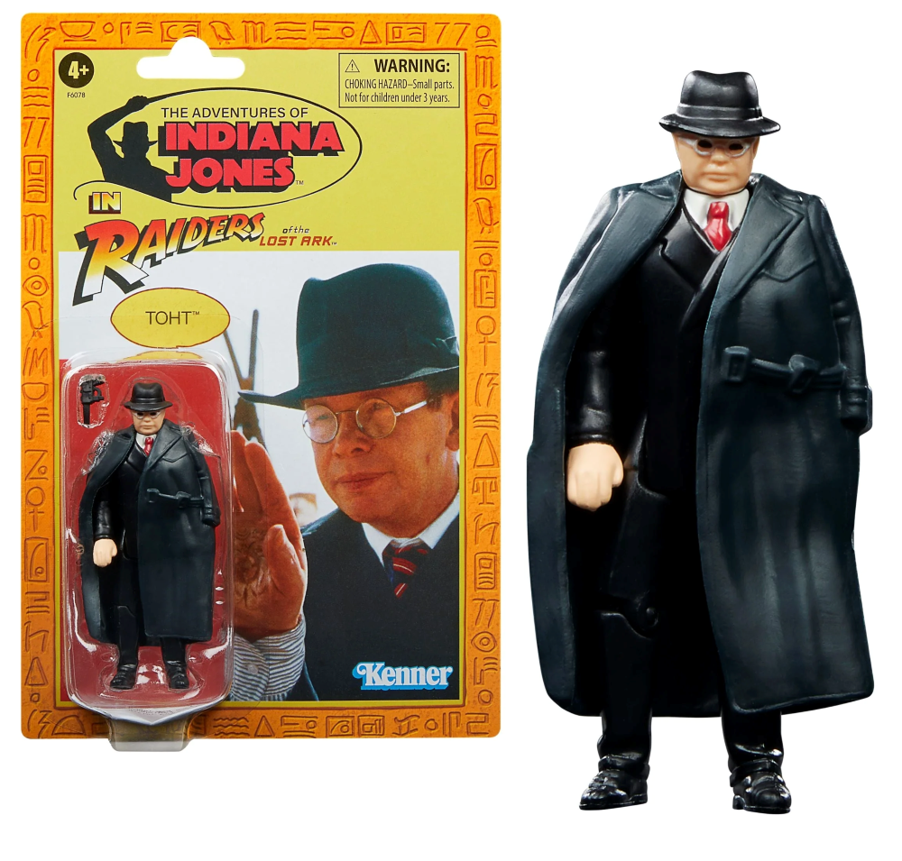 INDIANA JONES 1 - Major Arnold Toht - Figurine Retro Colection 10cm ...