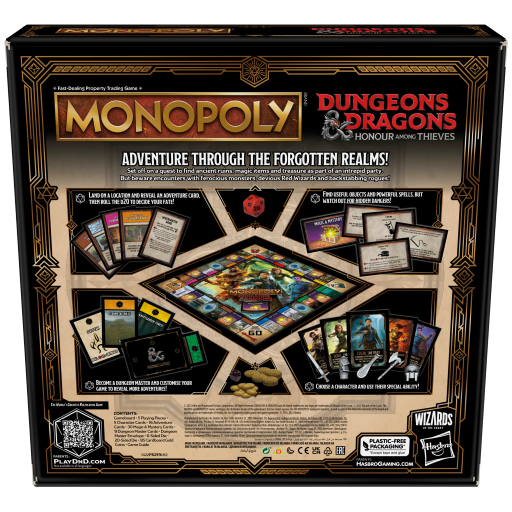 MONOPOLY - Donjons & Dragons L'honneur des Voleurs (FR) : ShopForGeek ...