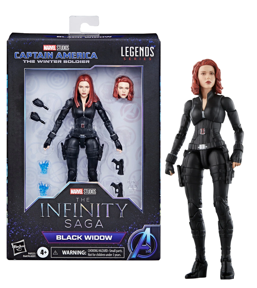 MARVEL - Black Widow - Figure Legend Series 15cm : ShopForGeek.com ...