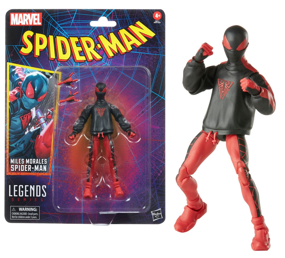 MARVEL LEGENDS - Miles Molares Spider-Man - Fig. Retro Collection 15cm ...