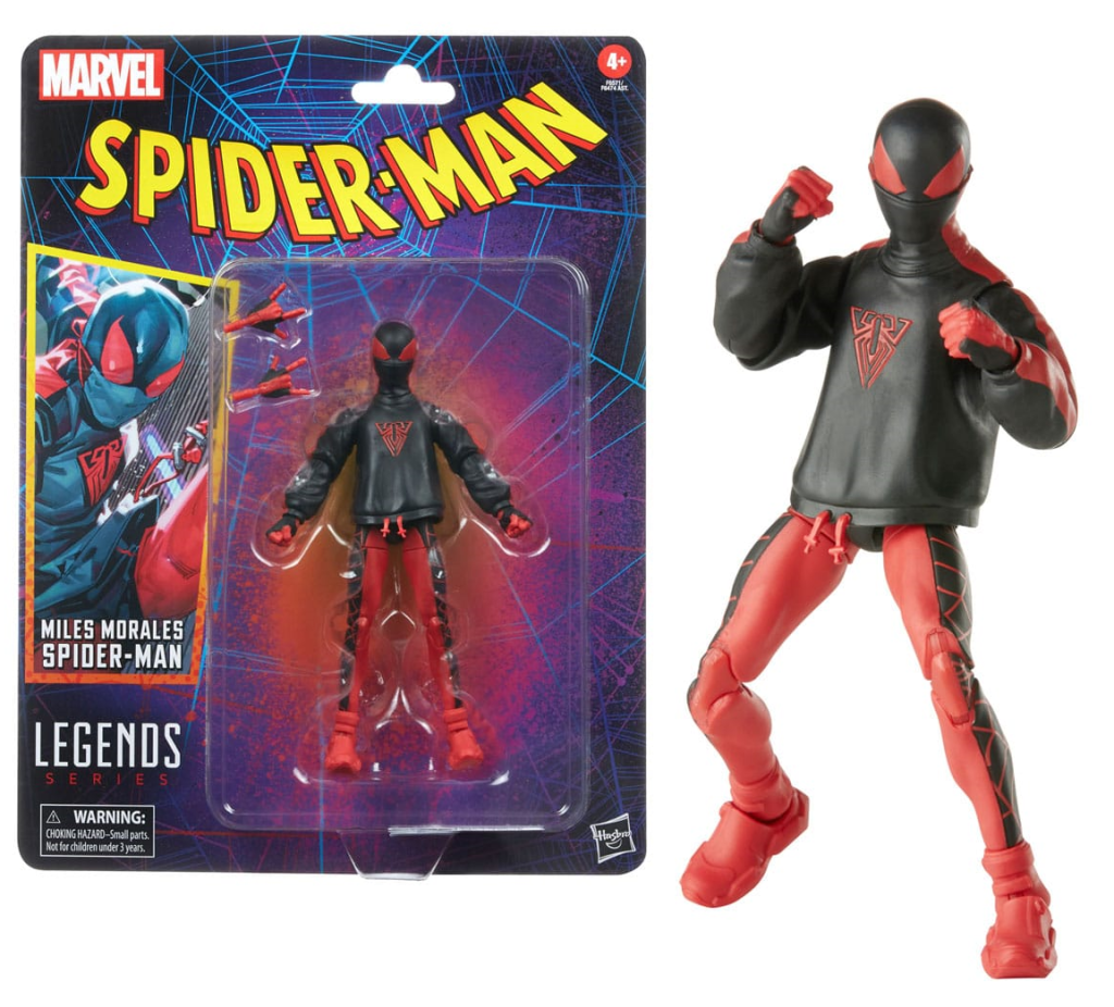 MARVEL LEGENDS - Miles Molares Spider-Man - Fig. Retro Collection 15cm ...