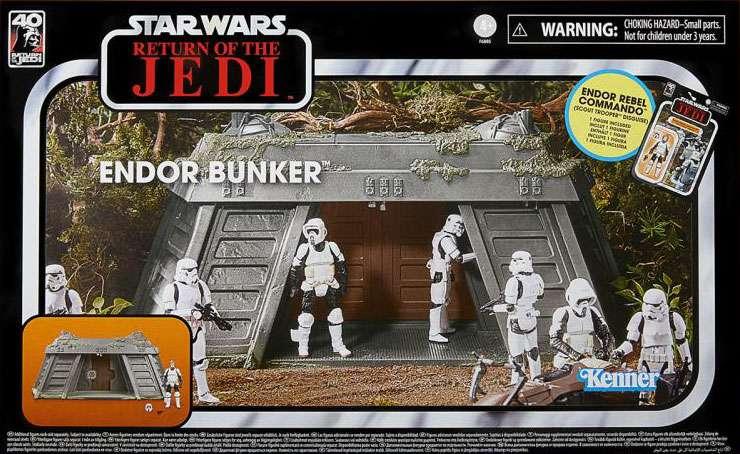STAR WARS - Playset Vintage - Endor Bunker w/Endor Rebel Commando ...