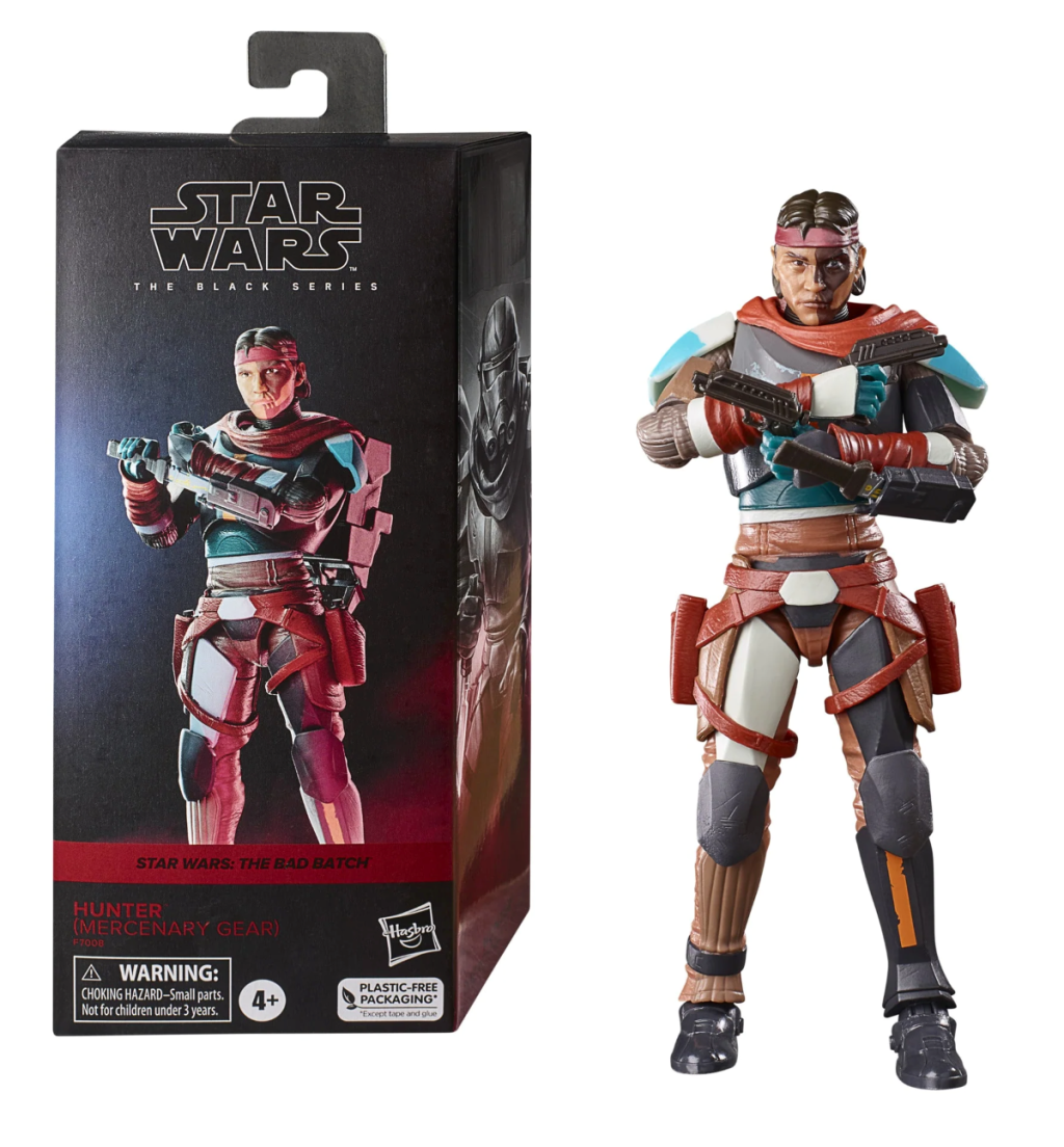 THE BAD BATCH - Hunter (Mercenary Gear) - Figure Black Series 15cm ...