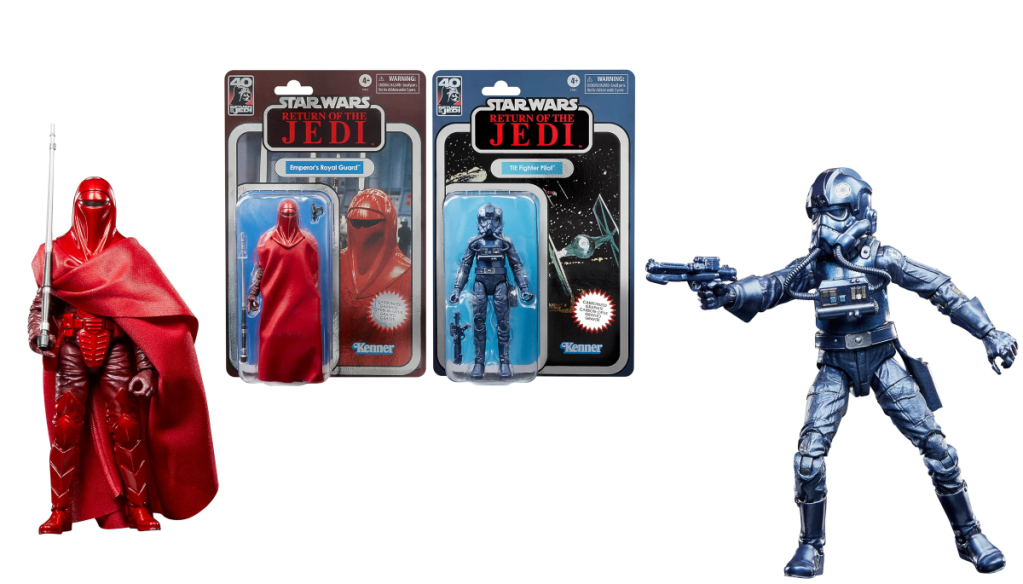 STAR WARS - Emperor Guard & TIE Pilot - 2 Fig. Black Series 15cm Pack ...