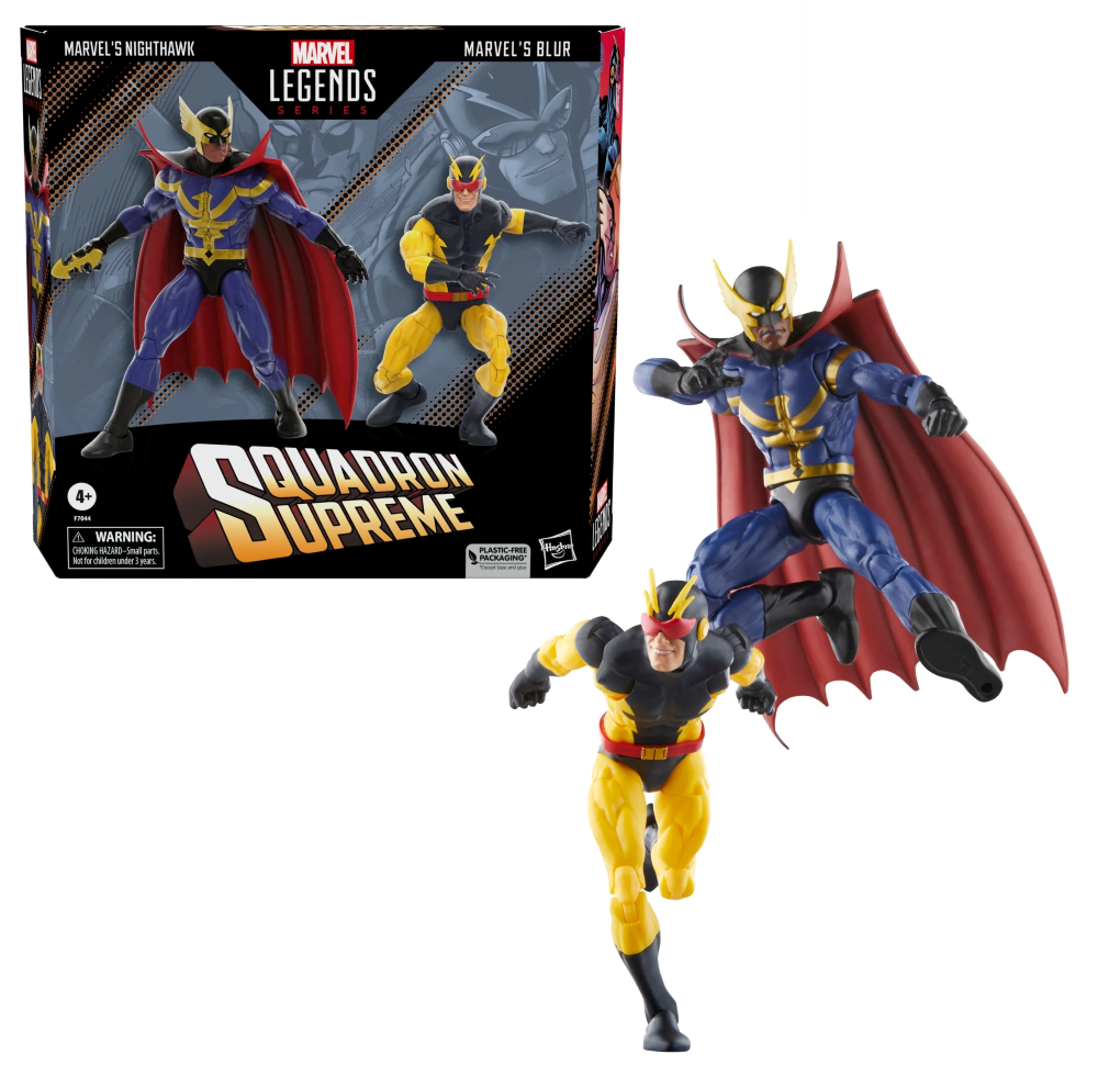 MARVEL - Marvel's Nighthawk & Marvel's Blur - Fig. Legend Series 15cm ...