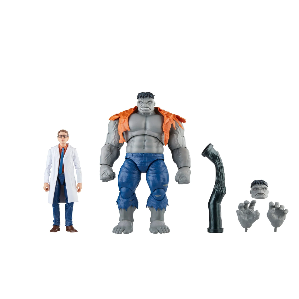 MARVEL - Gray Hulk and Dr Bruce Banner - Figure Legend Series 15cm ...