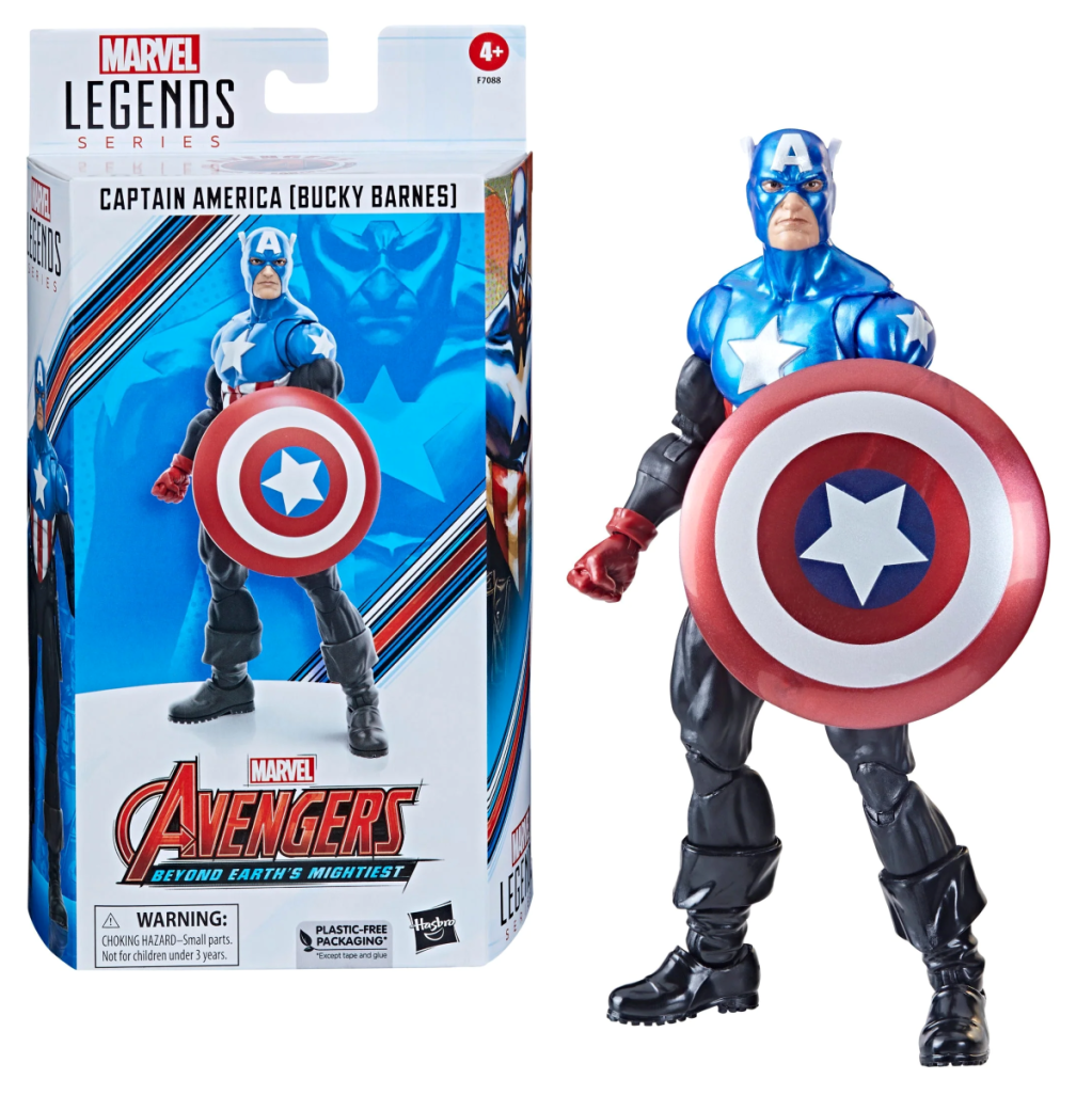 MARVEL - Captain America (Bucky Barnes) - Figurine Legend Series 15cm ...