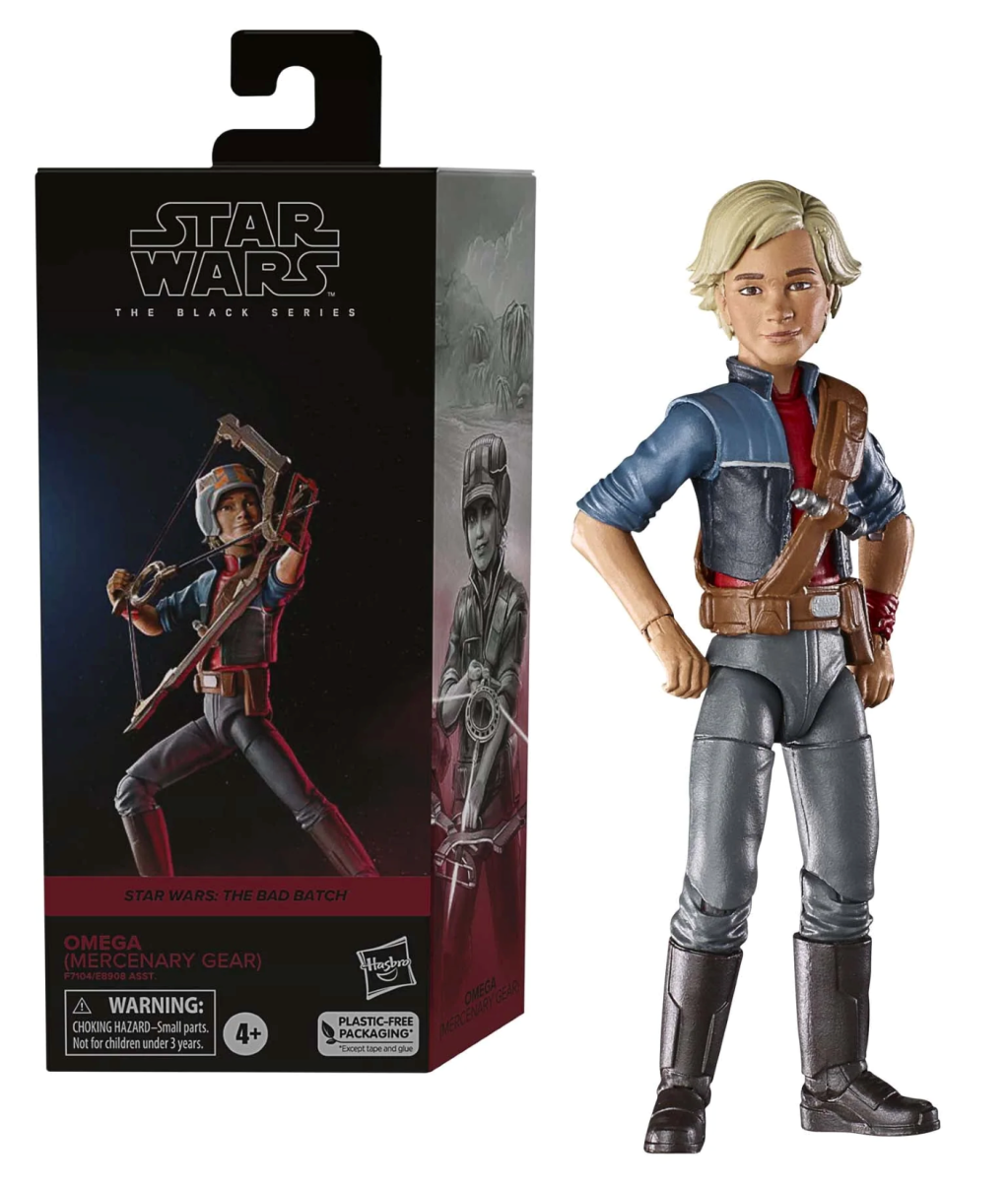 THE BAD BATCH - Omega (Mercenary Gear) - Figure Black Series 15cm ...