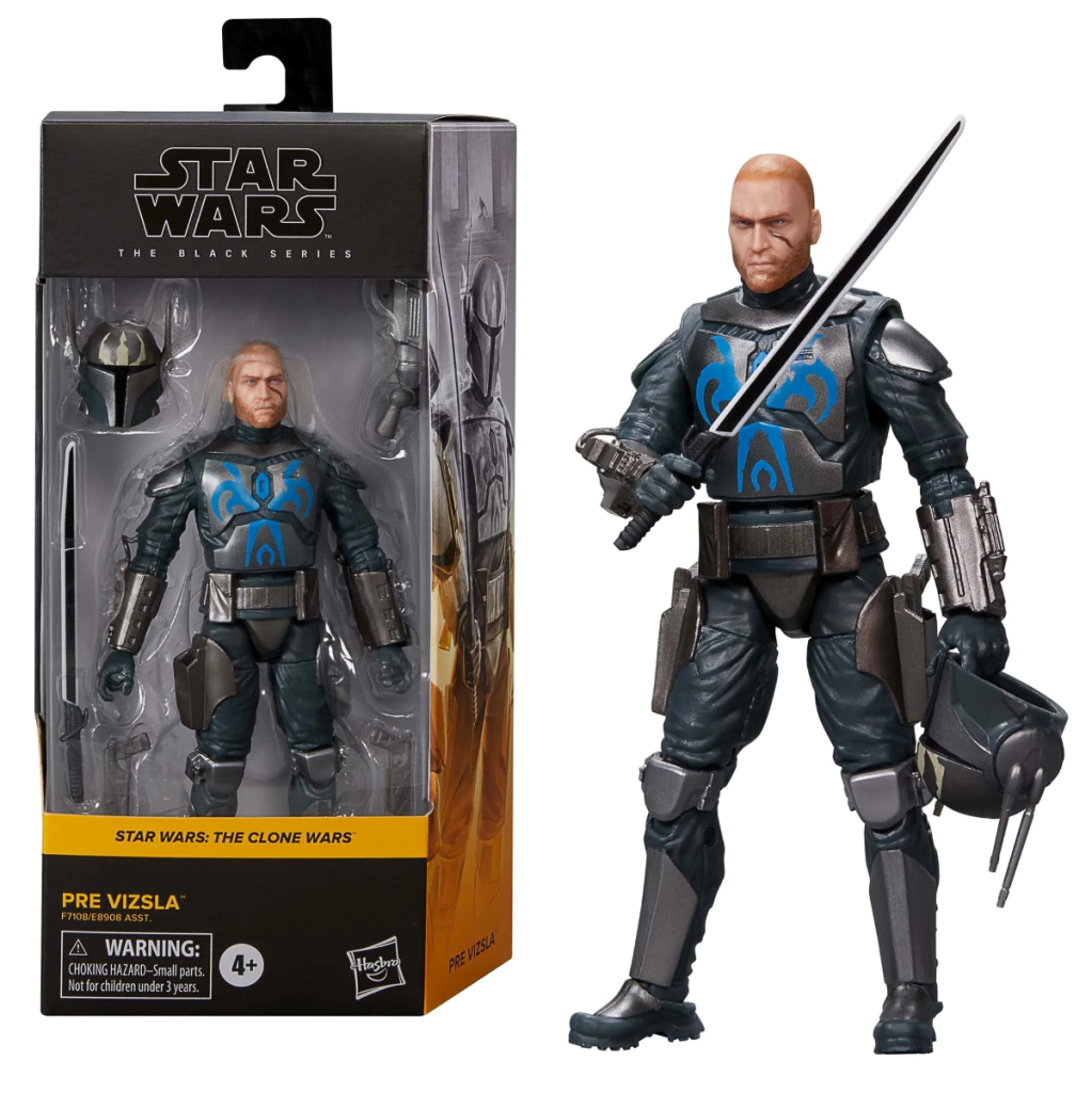 THE CLONE WARS - Pre Vizsla - Figure The Black Series 15cm ...