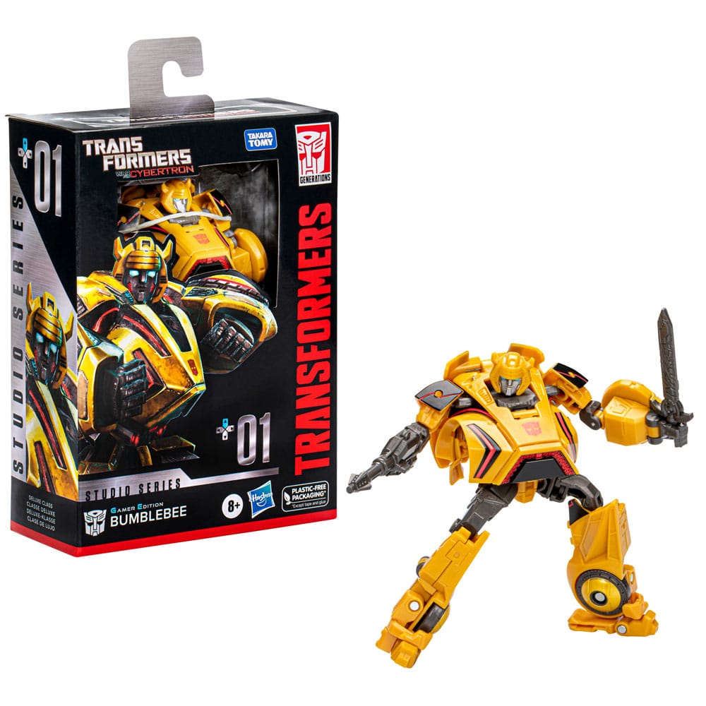 TRANSFORMERS GENERATIONS - Bumblebee - Fig. Studio Series Deluxe 11cm ...