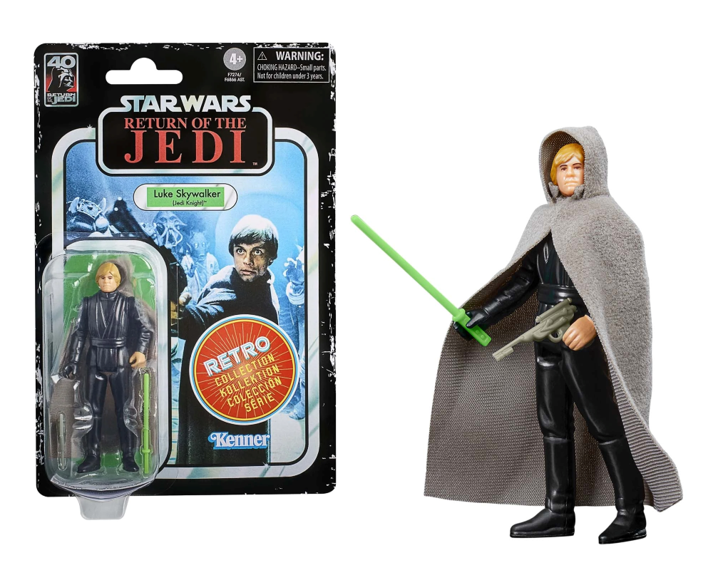 STAR WARS - Luke Skywalker (Jedi Knight) - Figure Retro Colection 10cm ...