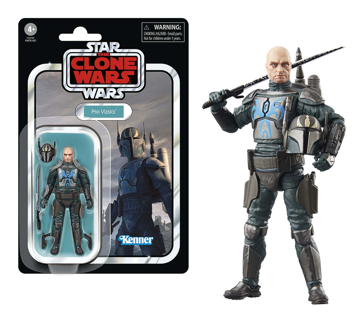 THE CLONE WARS - Pre Vizsla - Figurine Vintage Collection 10cm ...