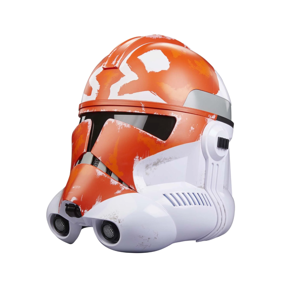 THE CLONE WARS - Electronic Helmet 332nd Clone Trooper Black Series ...