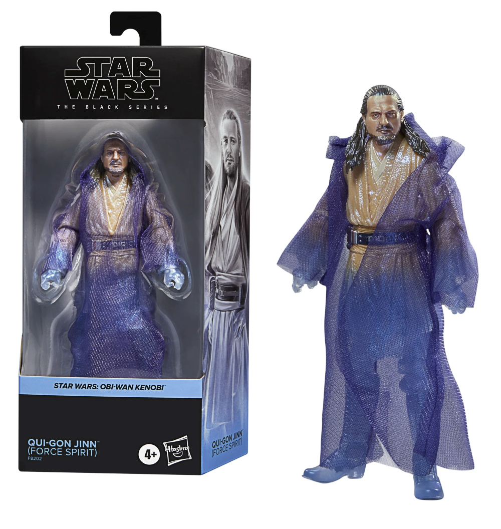 STAR WARS - Qui-Gon Jinn (Force Spirit) - Figure Black Series 15cm ...