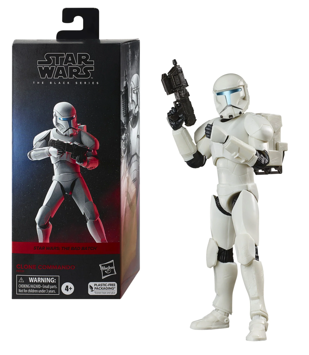 STAR WARS THE BAD BATCH - Clone Commando - Figure Black Series 15cm ...