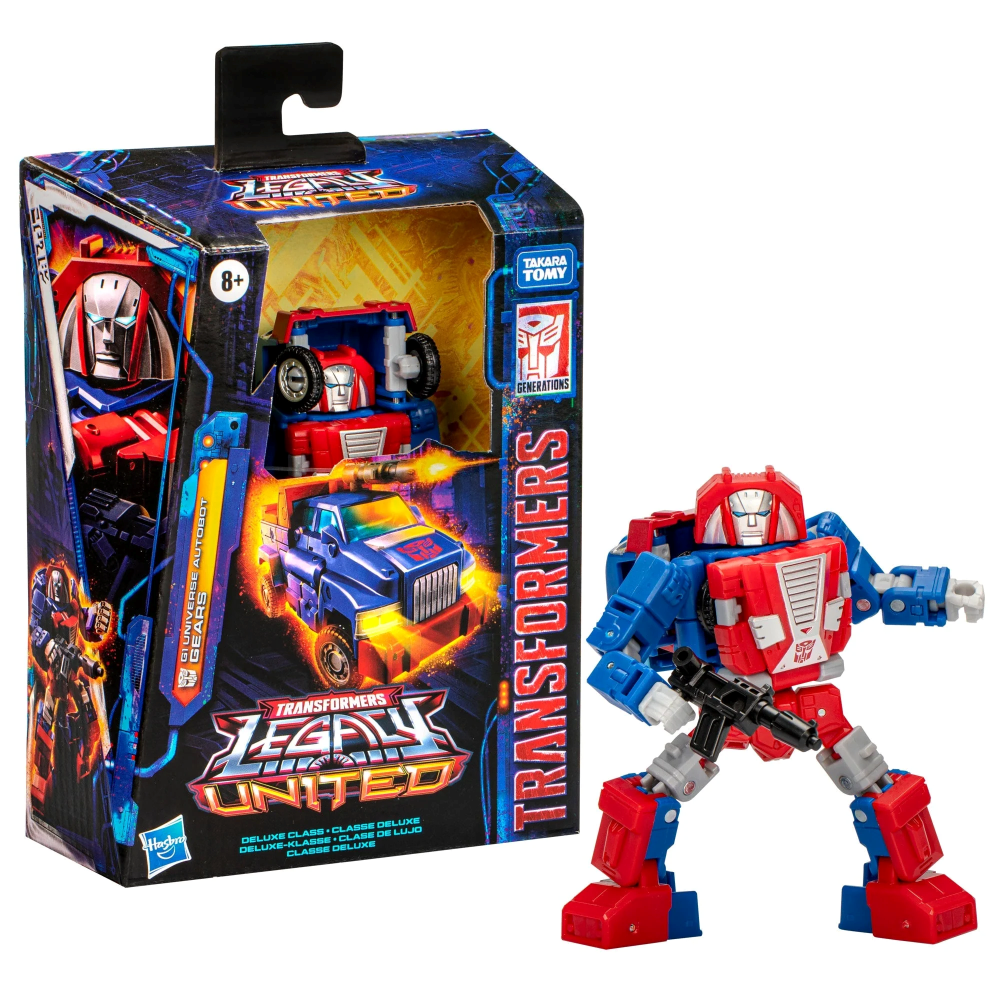 TRANSFORMERS G1 - Gears - Figure United Legacy Deluxe 11cm ...