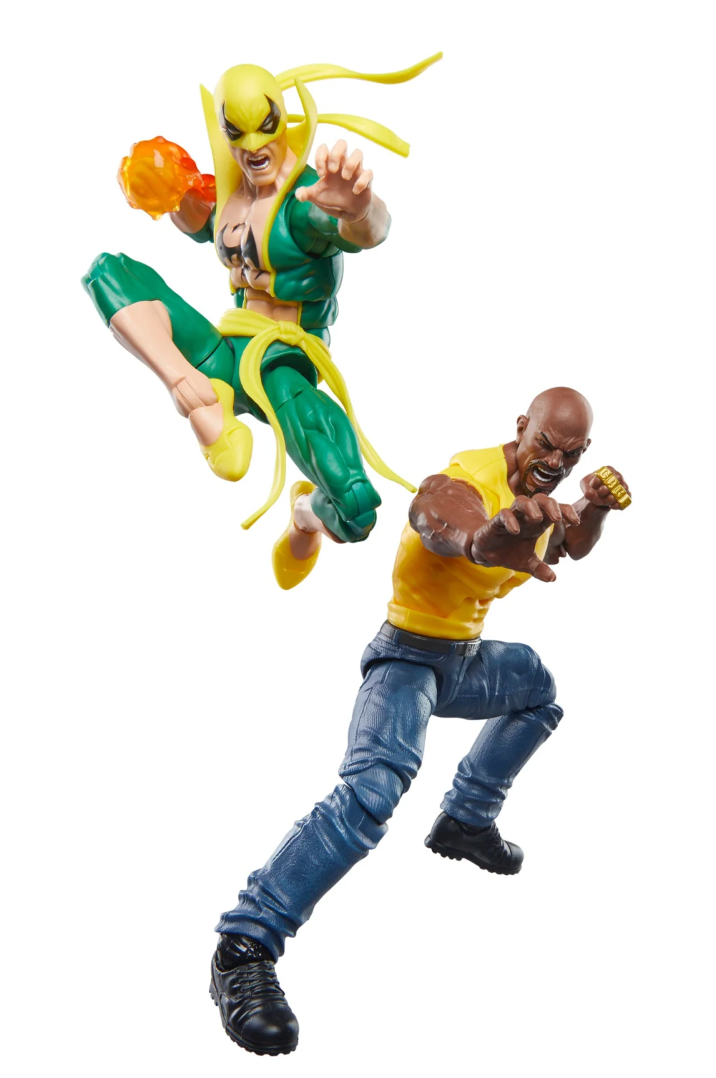 MARVEL - Iron Fist & Luke Cage - Figurine Legend Series 15cm ...