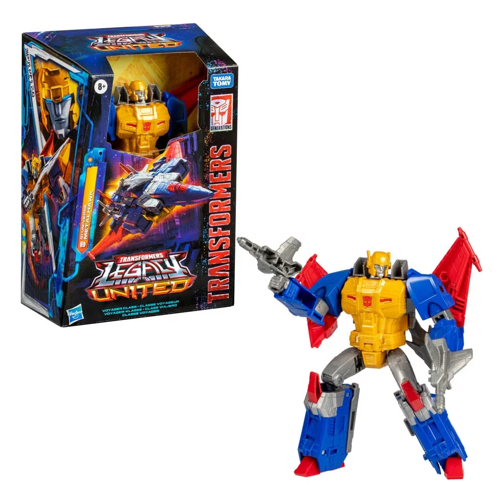 TRANSFORMERS GENERATION - G1 Universe Metalhawk - Action Figure ...