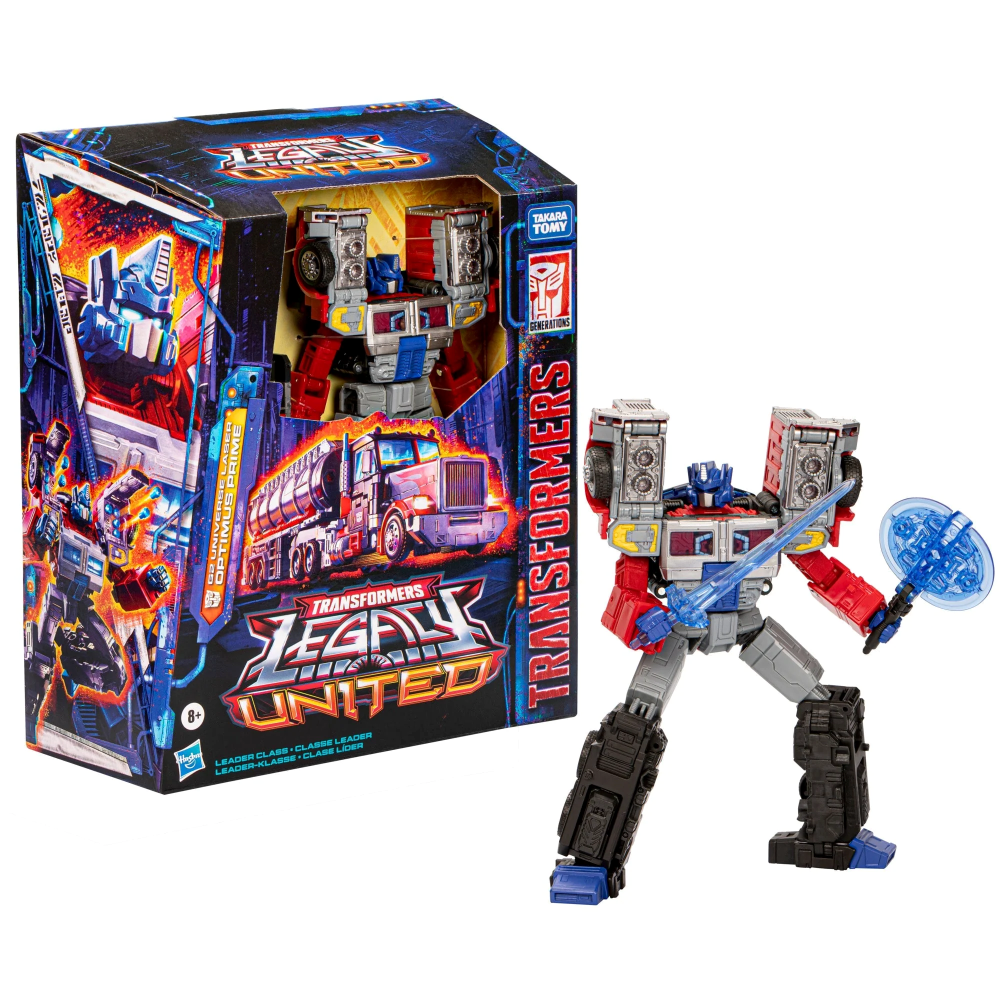 TRANSFORMERS - G2 Universe Laser Optimus Prime - Fig. Legacy 19cm ...