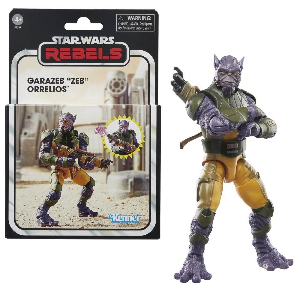 STAR WARS REBELS - Zeb - Figure Vintage Collection 10cm : ShopForGeek ...
