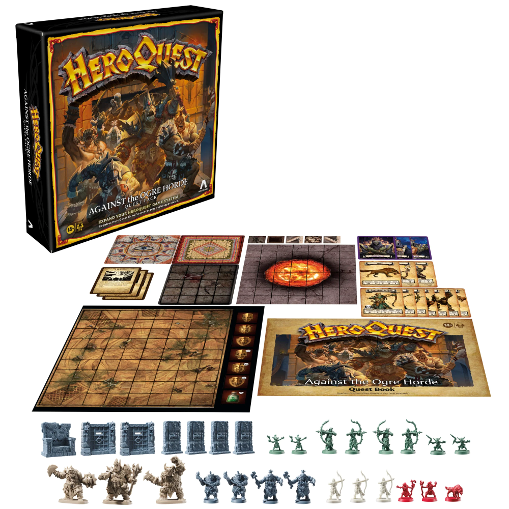 HEROQUEST - Extension : Ogre Horde (French Version) : ShopForGeek.com ...