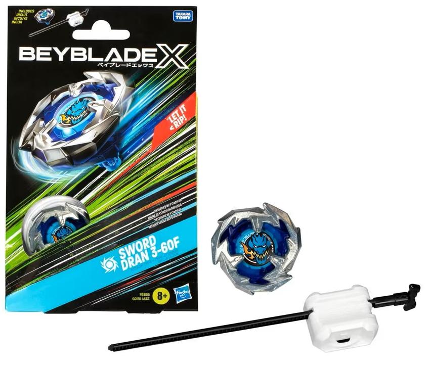BEYBLADE X - Sword Dran 3-60F Starter Pack : ShopForGeek.com: Figurine Hasbro Manga