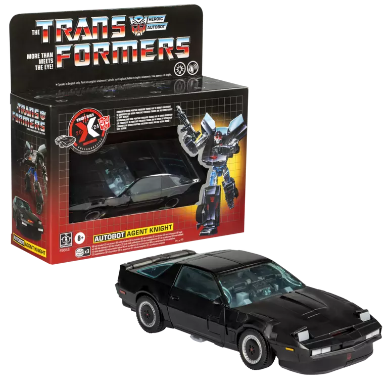 TRANSFORMERS X KNIGHT RIDER - Agent Knight - Fig. Collaborative 16.5cm ...