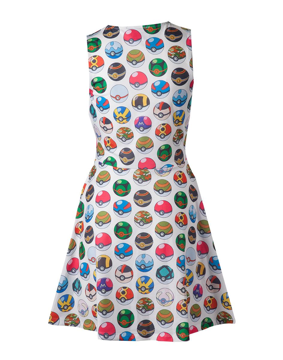 POKEMON - All Over PokeBall Dress (L) : ShopForGeek.com: Robe Difuzed ...
