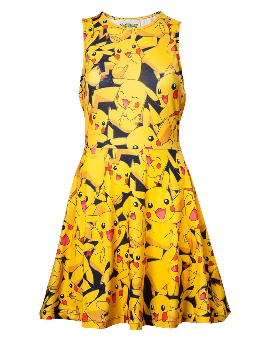 POKEMON - All Over Pikachu Dress (S) : ShopForGeek.com: Dress Difuzed ...