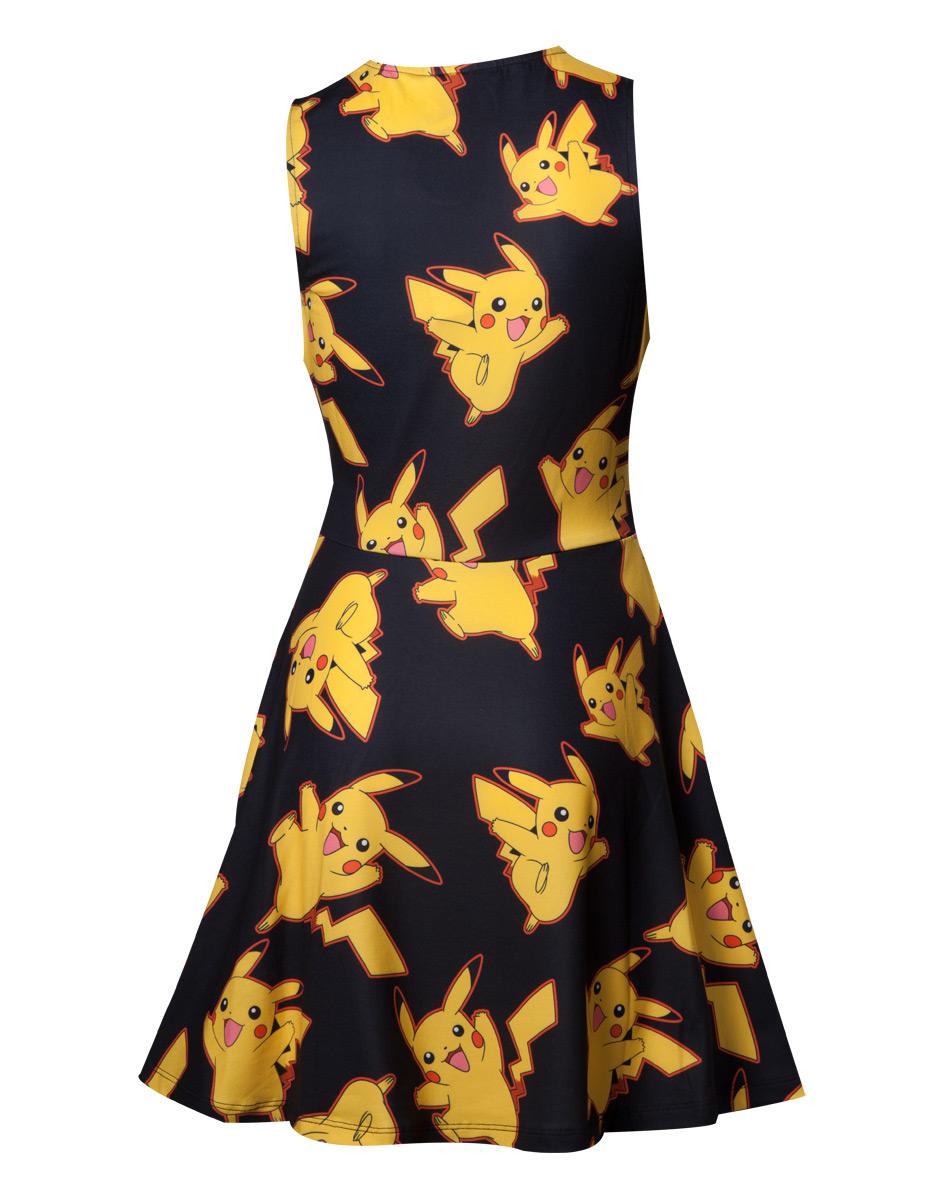 POKEMON - Black All Over Pikachu Dress (M) : ShopForGeek.com: Robe ...
