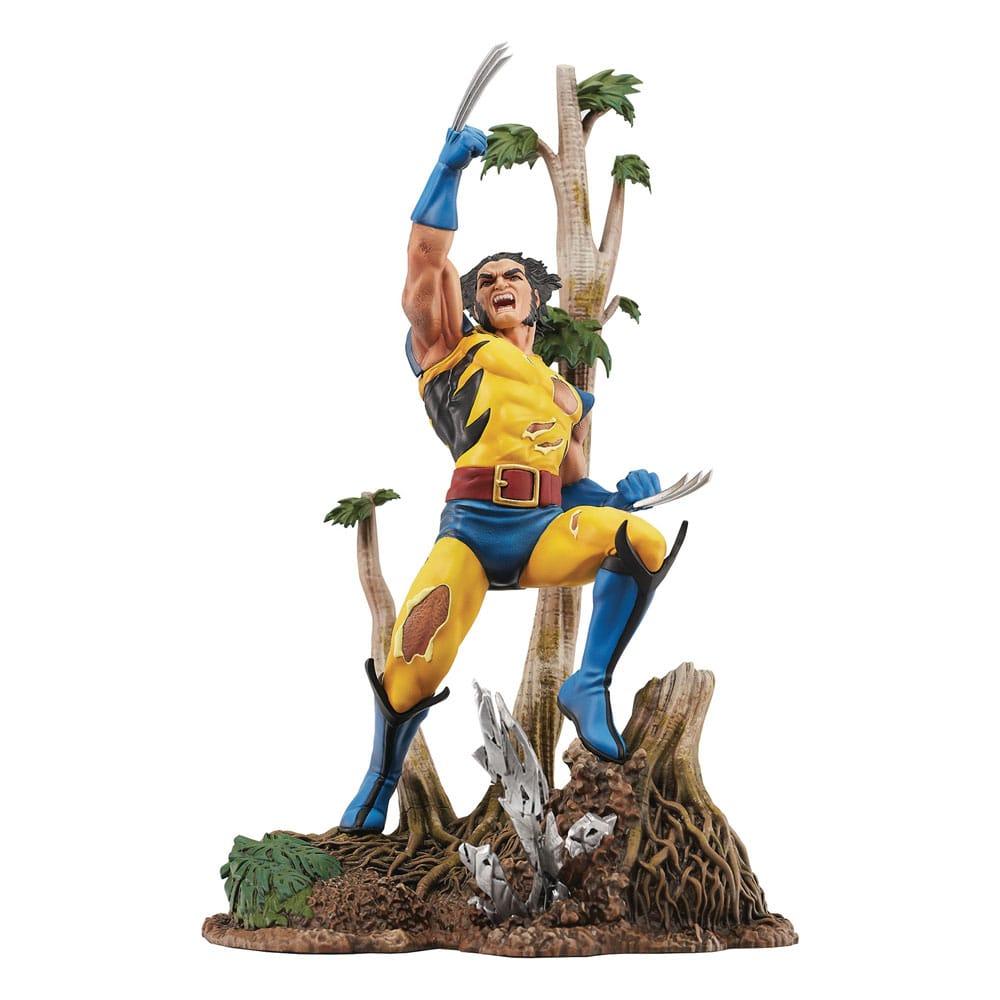 MARVEL - 90's Comic Wolverine - Diorama Marvel Gallery 28cm ...