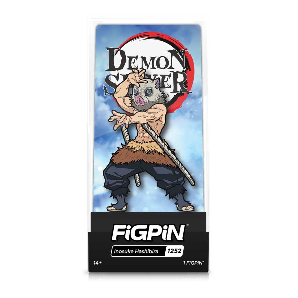 DEMON SLAYER - Inosuke Hashibara - FigPin : ShopForGeek.com: Pin Badge ...