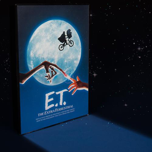 E.T. The Extra-Terrestrial - Movie Poster Light - Size A4 : ShopForGeek ...